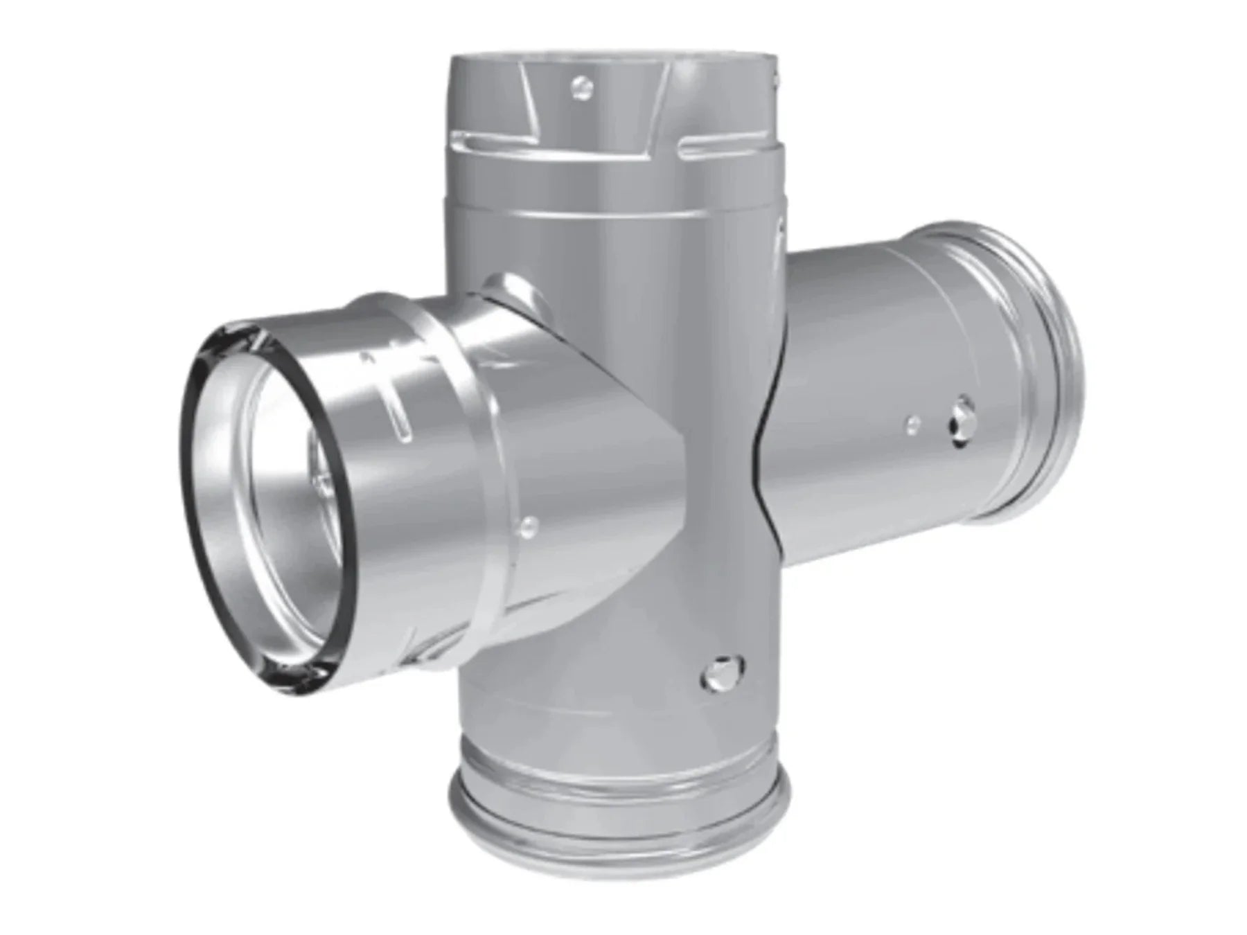 DuraVent 4" Double Tee w/ Clean-Out Tee Cap – US Fireplace Shop