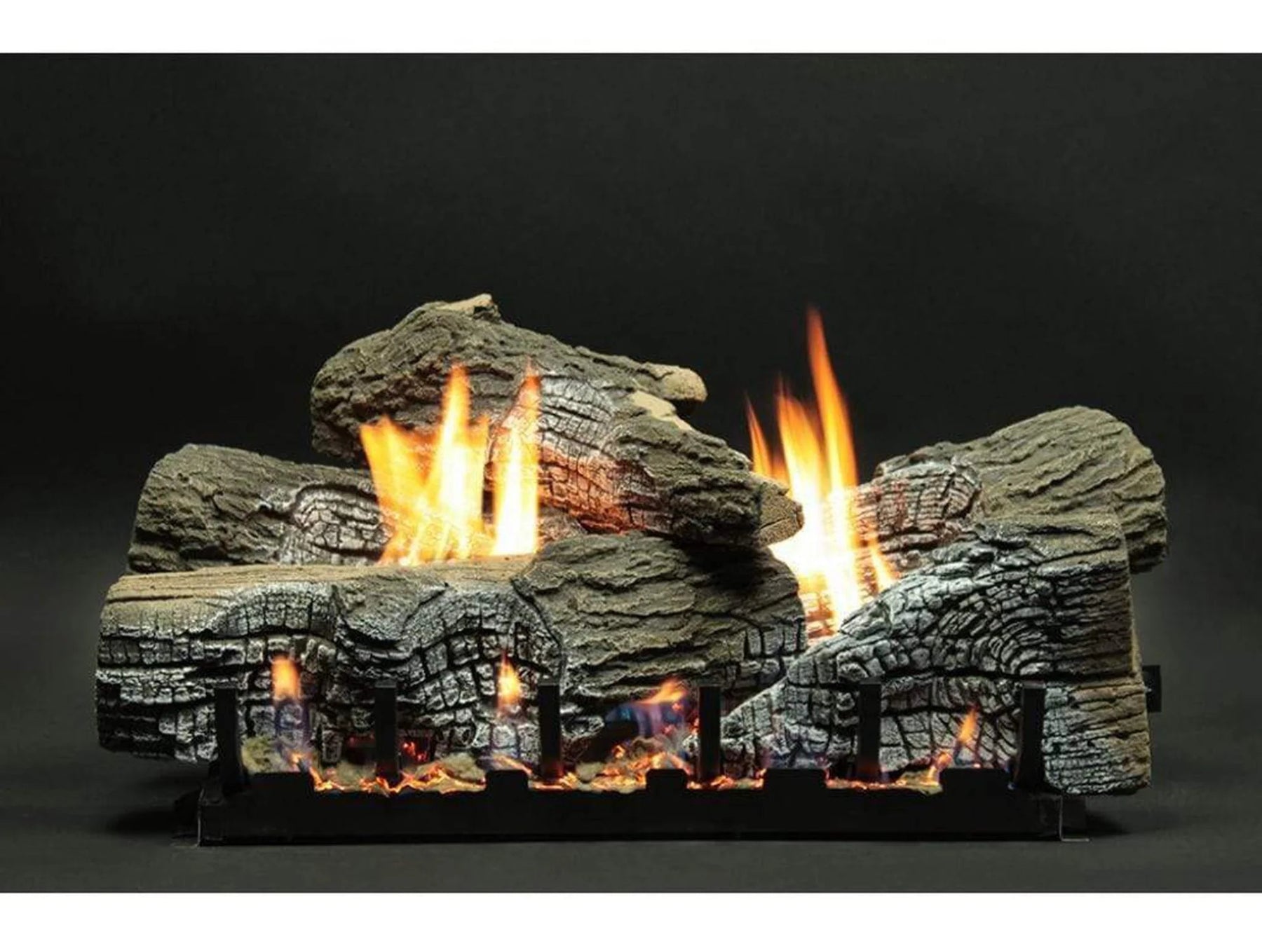 Empire White Mountain Hearth 24" Stacked Wildwood 5-Piece Refractory L