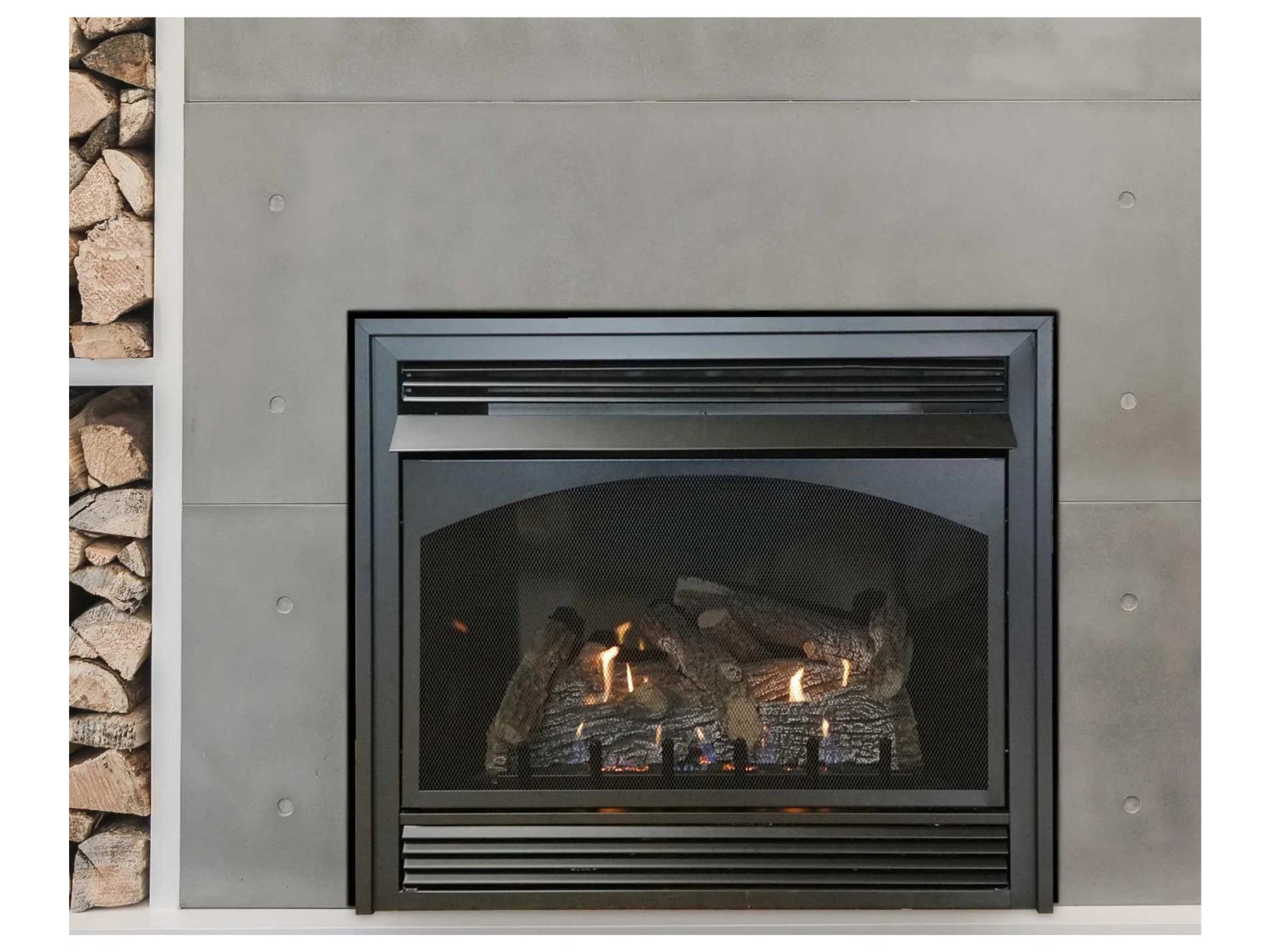 Empire White Mountain Hearth Vail 32" Vent Free Premium Propane Gas Fi ...